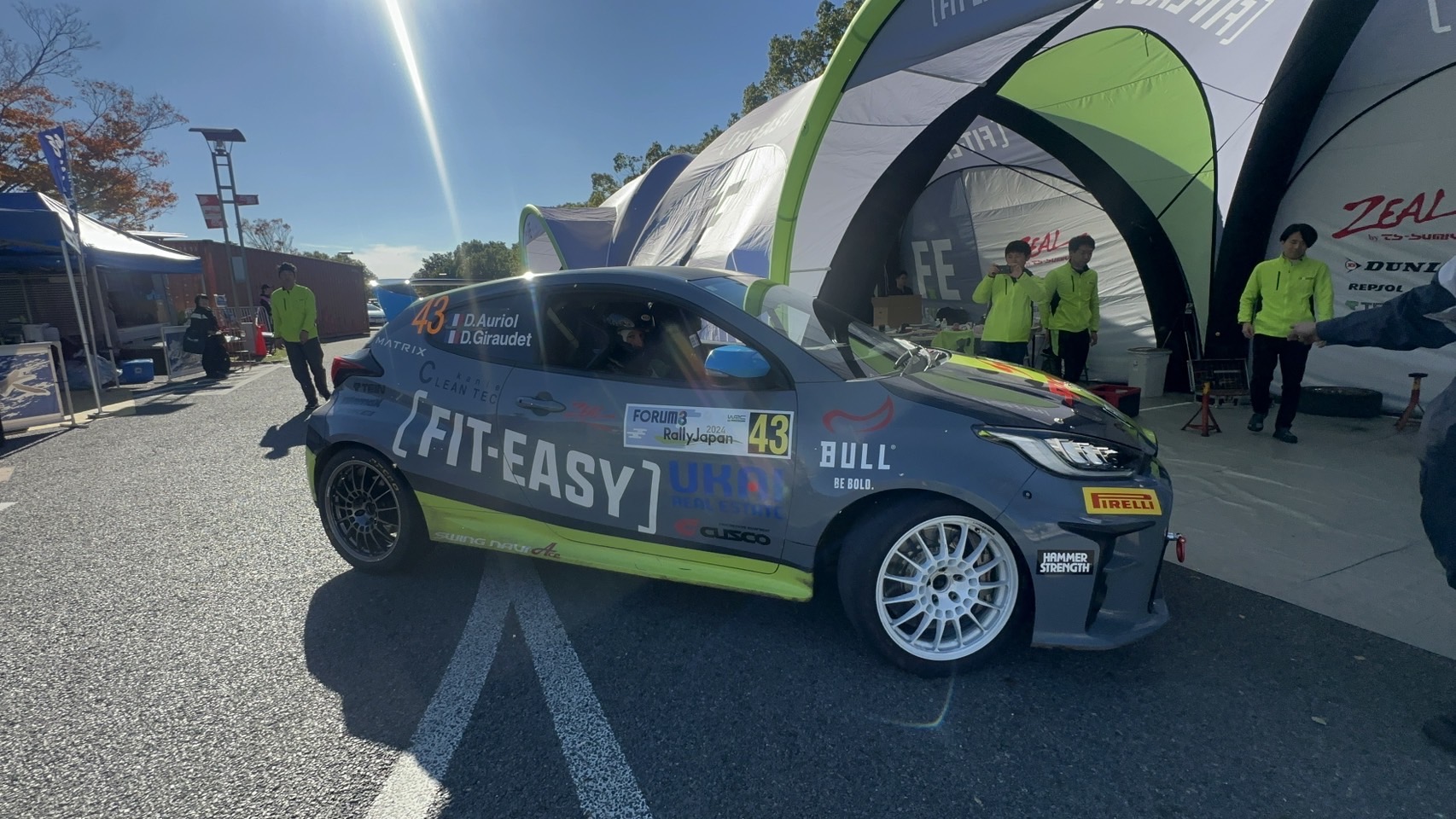 FIT-EASY 企業サイト | NEWS & CONTENTS | フォーラムエイト・ラリージャパン2024 FIT-EASY Racing ...